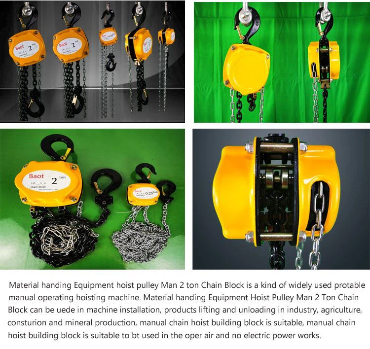 China 2T-Manual-Chain-Hoist Suppliers, Manufacturers - Factory Direct ...